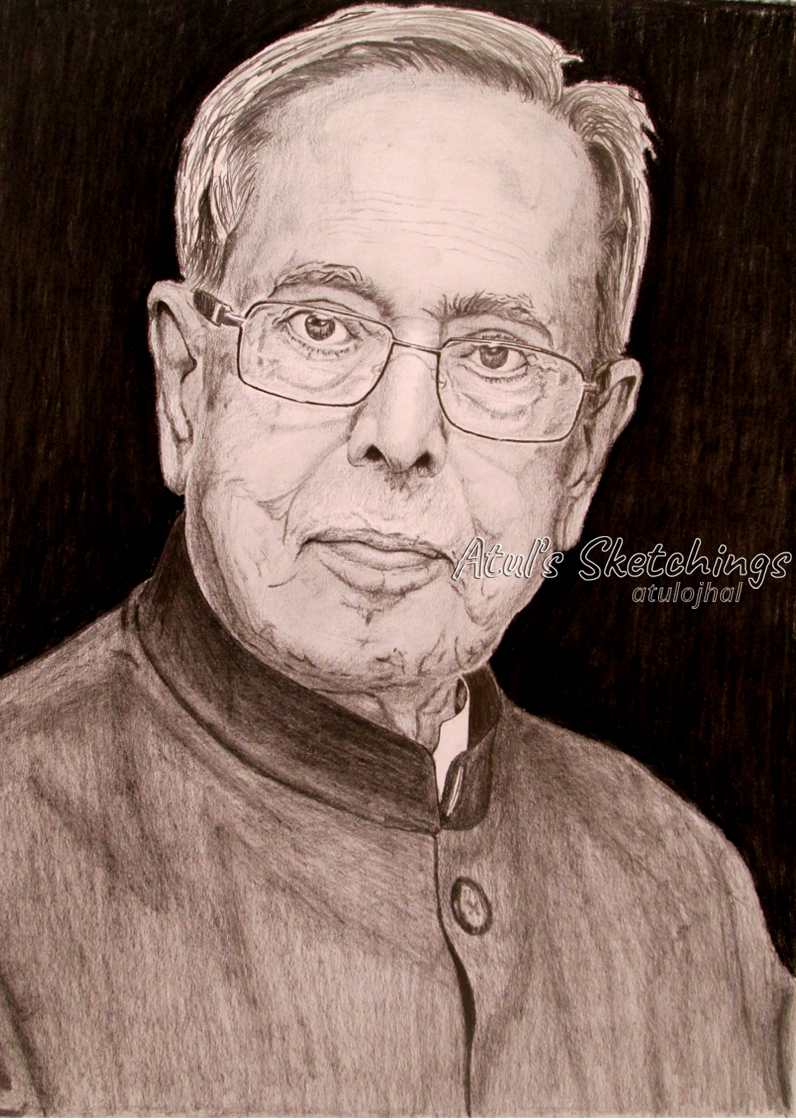 President Of India Art Sketchings & Fine Art, Inspiration for Drawing ...
